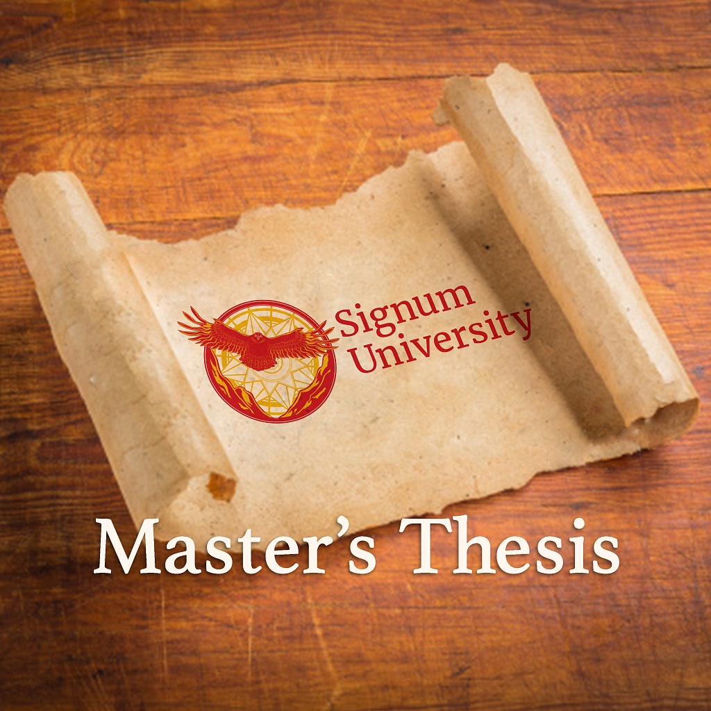 Master’s Thesis: Language & Literature - Signum University