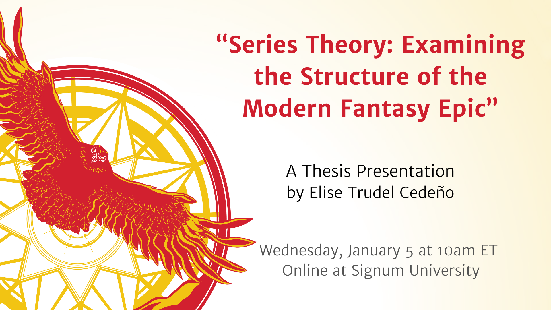 Series Theory: Examining the Structure of the Modern Fantasy Epic ...